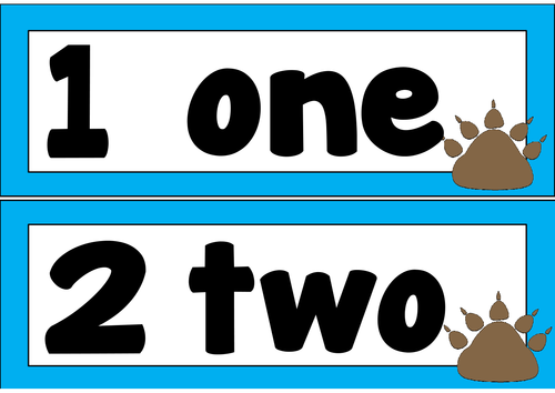 NUMBER RHYMES RESOURCES COUNTING ROLE PLAY EYFS KS1 MATHS NUMERACY ...