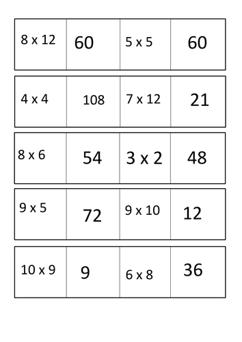 Timetable Dominoes | Teaching Resources
