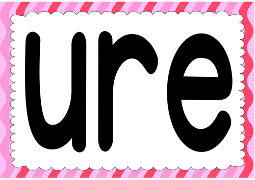 PINK PHONICS DISPLAY POSTERS TEACHING RESOURCES LITERACY ENGLISH EYFS ...