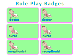 BABY CLINIC ROLE PLAY TEACHING RESOURCES EARLY YEARS EYFS FAMILY KS 1-2 ...