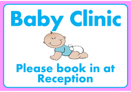 BABY CLINIC ROLE PLAY TEACHING RESOURCES EARLY YEARS EYFS FAMILY KS 1-2 ...