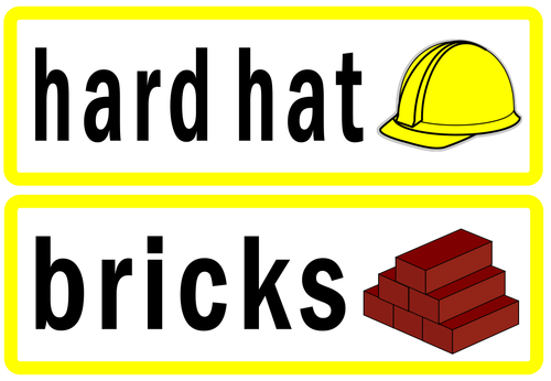 BUILDING SITE CONSTRUCTION ROLE PLAY TEACHING RESOURCES EYFS KS1 ...