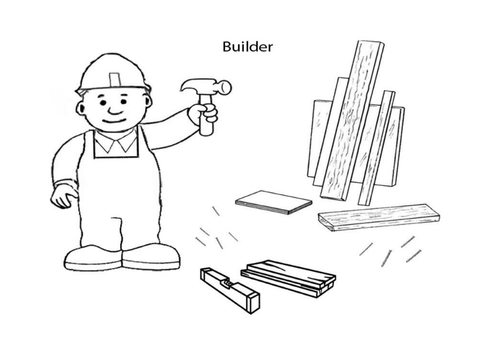 BUILDING SITE CONSTRUCTION ROLE PLAY TEACHING RESOURCES EYFS KS1 ...