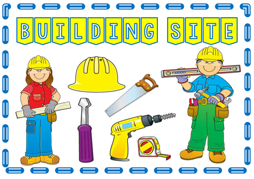 BUILDING SITE CONSTRUCTION ROLE PLAY TEACHING RESOURCES EYFS KS1 ...
