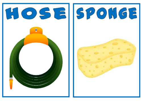 GARAGE CAR WASH ROLE PLAY TEACHING RESOURCES EYFS KS1-2 | Teaching ...