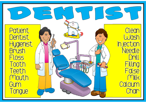 DENTIST ROLE PLAY CLEAN TEETH TEACHING RESOURCES SCIENCE KEY STAGE 1-2 ...