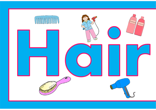 HAIRDRESSERS ROLE PLAY TEACHING RESOURCES SCIENCE EYFS KEY STAGE 1-2 ...