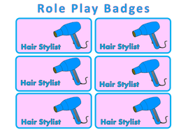 HAIRDRESSERS ROLE PLAY TEACHING RESOURCES SCIENCE EYFS KEY STAGE 1-2 ...