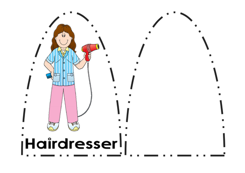 HAIRDRESSERS ROLE PLAY TEACHING RESOURCES SCIENCE EYFS KEY STAGE 1-2 ...