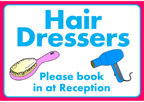 HAIRDRESSERS ROLE PLAY TEACHING RESOURCES SCIENCE EYFS KEY STAGE 1-2 ...