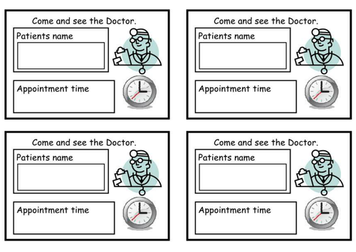 HOSPITAL ROLE PLAY TEACHING RESOURCES EARLY YEARS KEY STAGE 1-2 HUMAN ...