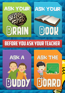 Before you ask your teacher poster | Teaching Resources
