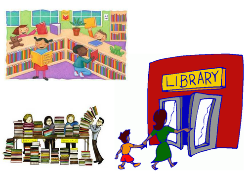 LIBRARY ROLE PLAY TEACHING RESOURCES EARLY YEARS KEY STAGE 1-2 READING ...