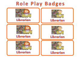 LIBRARY ROLE PLAY TEACHING RESOURCES EARLY YEARS KEY STAGE 1-2 READING ...