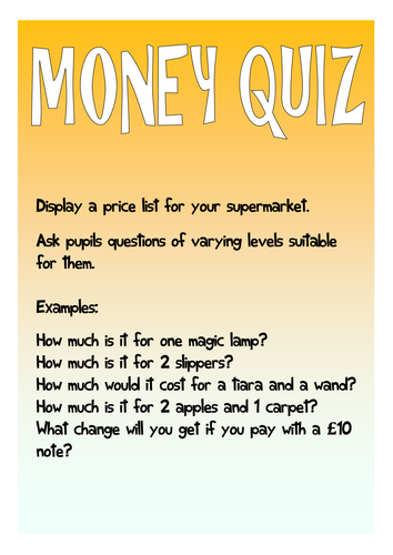 FAIRY TALES SHOP ROLE PLAY TEACHING RESOURCES EYFS KS1-2 ENGLISH ...