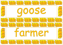 FARMER IN THE DEN TEACHING RESOURCES FARM ANIMALS ROLE PLAY READING ...