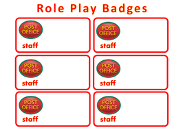 POST OFFICE ROLE PLAY TEACHING RESOURCES EARLY YEARS KEY STAGE 1-2 ...