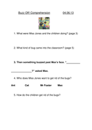 Oxford Reading Tree Comprehension Sheets by rach_b - Teaching Resources ...