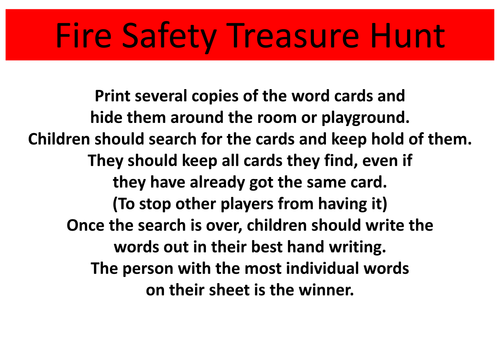 FIRE SAFETY + ROLE PLAY TEACHING RESOURCES DISPLAY EARLY YEARS KS1-2 ...