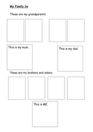 KS1 Family Tree resource pack | Teaching Resources