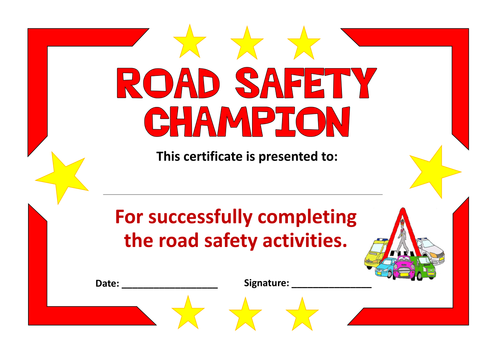 ROAD SAFETY TEACHING RESOURCES ROLE PLAY CHILD MINDER DISPLAY, EYFS, KS ...