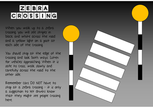 ROAD SAFETY TEACHING RESOURCES ROLE PLAY CHILD MINDER DISPLAY, EYFS, KS ...