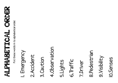 ROAD SAFETY TEACHING RESOURCES ROLE PLAY CHILD MINDER DISPLAY, EYFS, KS ...