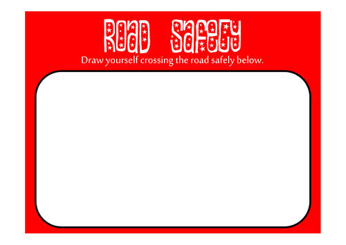 ROAD SAFETY TEACHING RESOURCES ROLE PLAY CHILD MINDER DISPLAY, EYFS, KS ...