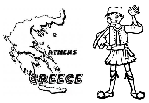 ANCIENT GREECE - GREEKS - HISTORY KEY STAGE 2 ATHENS SPARTA GODS ...