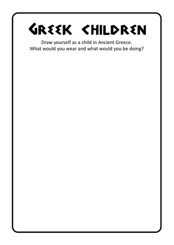 ANCIENT GREECE - GREEKS - HISTORY KEY STAGE 2 ATHENS SPARTA GODS ...