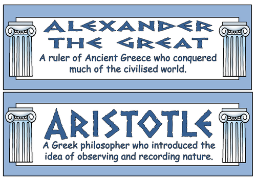 ANCIENT GREECE - GREEKS - HISTORY KEY STAGE 2 ATHENS SPARTA GODS ...