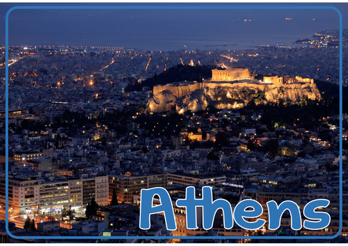 ANCIENT GREECE - GREEKS - HISTORY KEY STAGE 2 ATHENS SPARTA GODS ...