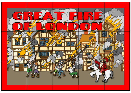 GREAT FIRE OF LONDON TEACHING RESOURCES BRITISH HISTORY FIRE SAFETY ...