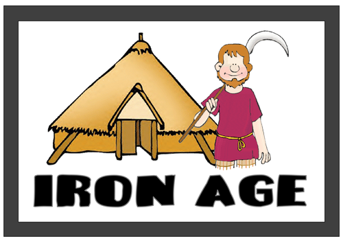 IRON AGE TEACHING RESOURCES HISTORY KEY STAGE 2 TOOLS WEAPONS DISPLAY ...