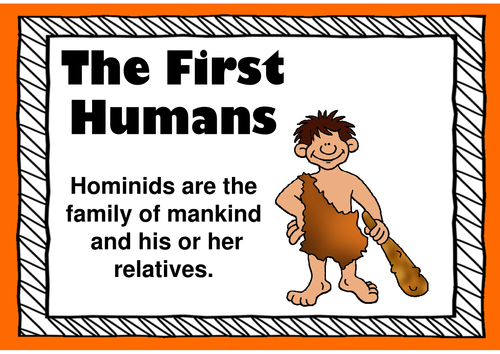 STONE AGE TEACHING RESOURCES HISTORY KEY STAGE 1-2 EARLY YEARS DISPLAY ...