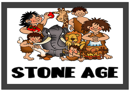 STONE AGE TEACHING RESOURCES HISTORY KEY STAGE 1-2 EARLY YEARS DISPLAY ...