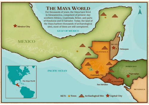 ANCIENT MAYA TEACHING RESOURCES HISTORY KEY STAGE 2 DISPLAY PACK ...