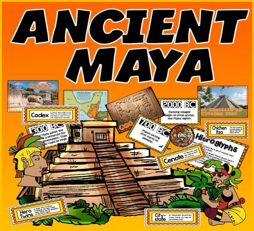 ANCIENT MAYA TEACHING RESOURCES HISTORY KEY STAGE 2 DISPLAY PACK ...