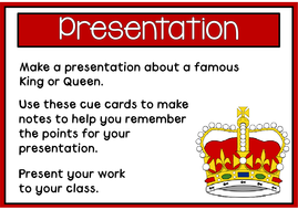 KINGS AND QUEENS TEACHING RESOURCES KEY STAGE 1-2 HISTORY DISPLAY ROLE ...