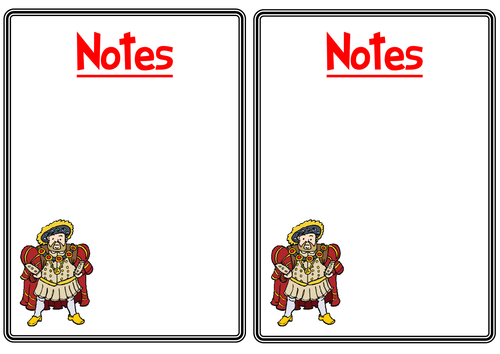 TUDORS TEACHING RESOURCES, HISTORY KEY STAGE 2 HENRY VIII ELIZABETH I ...