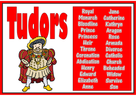 TUDORS TEACHING RESOURCES, HISTORY KEY STAGE 2 HENRY VIII ELIZABETH I ...