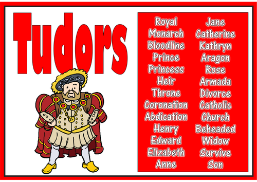 TUDORS TEACHING RESOURCES, HISTORY KEY STAGE 2 HENRY VIII ELIZABETH I ...