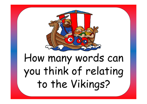 VIKINGS TEACHING RESOURCES HISTORY KEY STAGE 2 MIDDLE AGES GEOGRAPHY ...