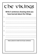VIKINGS TEACHING RESOURCES HISTORY KEY STAGE 2 MIDDLE AGES GEOGRAPHY ...