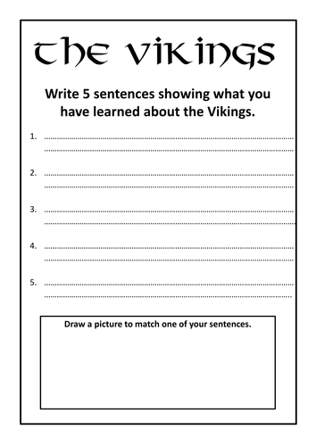 VIKINGS TEACHING RESOURCES HISTORY KEY STAGE 2 MIDDLE AGES GEOGRAPHY ...