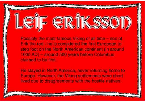 VIKINGS TEACHING RESOURCES HISTORY KEY STAGE 2 MIDDLE AGES GEOGRAPHY ...