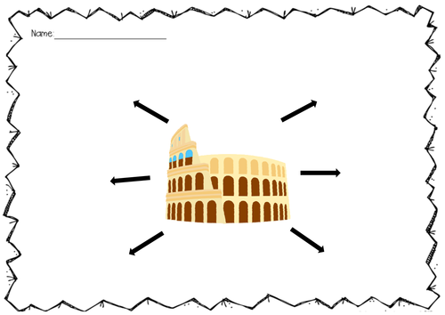 ANCIENT ROMANS TEACHING RESOURCES HISTORY KEY STAGE 2 ROME CAESAR ...