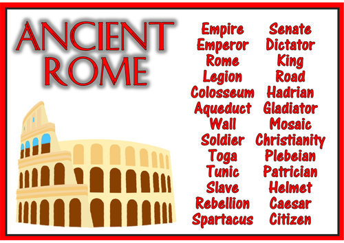 ANCIENT ROMANS TEACHING RESOURCES HISTORY KEY STAGE 2 ROME CAESAR ...