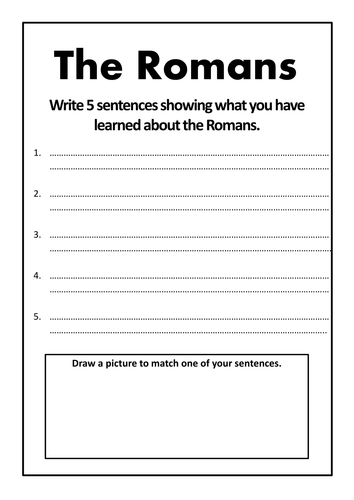 ANCIENT ROMANS TEACHING RESOURCES HISTORY KEY STAGE 2 ROME CAESAR ...