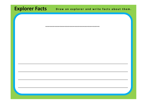 EXPLORERS TEACHING RESOURCES HISTORY GEOGRAPHY key stage 2 WORLD TRAVEL ...